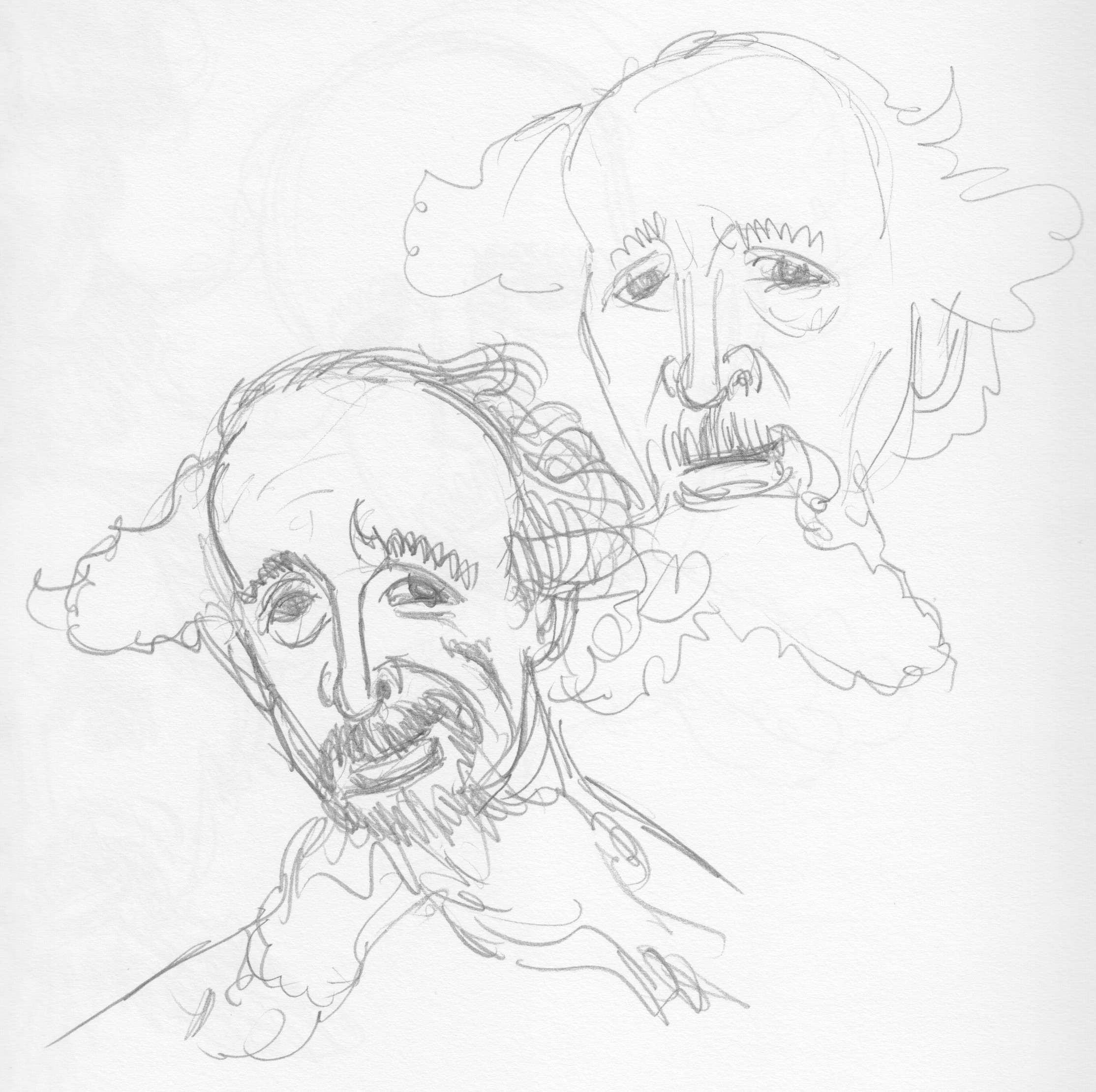 My Dickens Portrait – Gerry Mooney Illustrating Dickens
