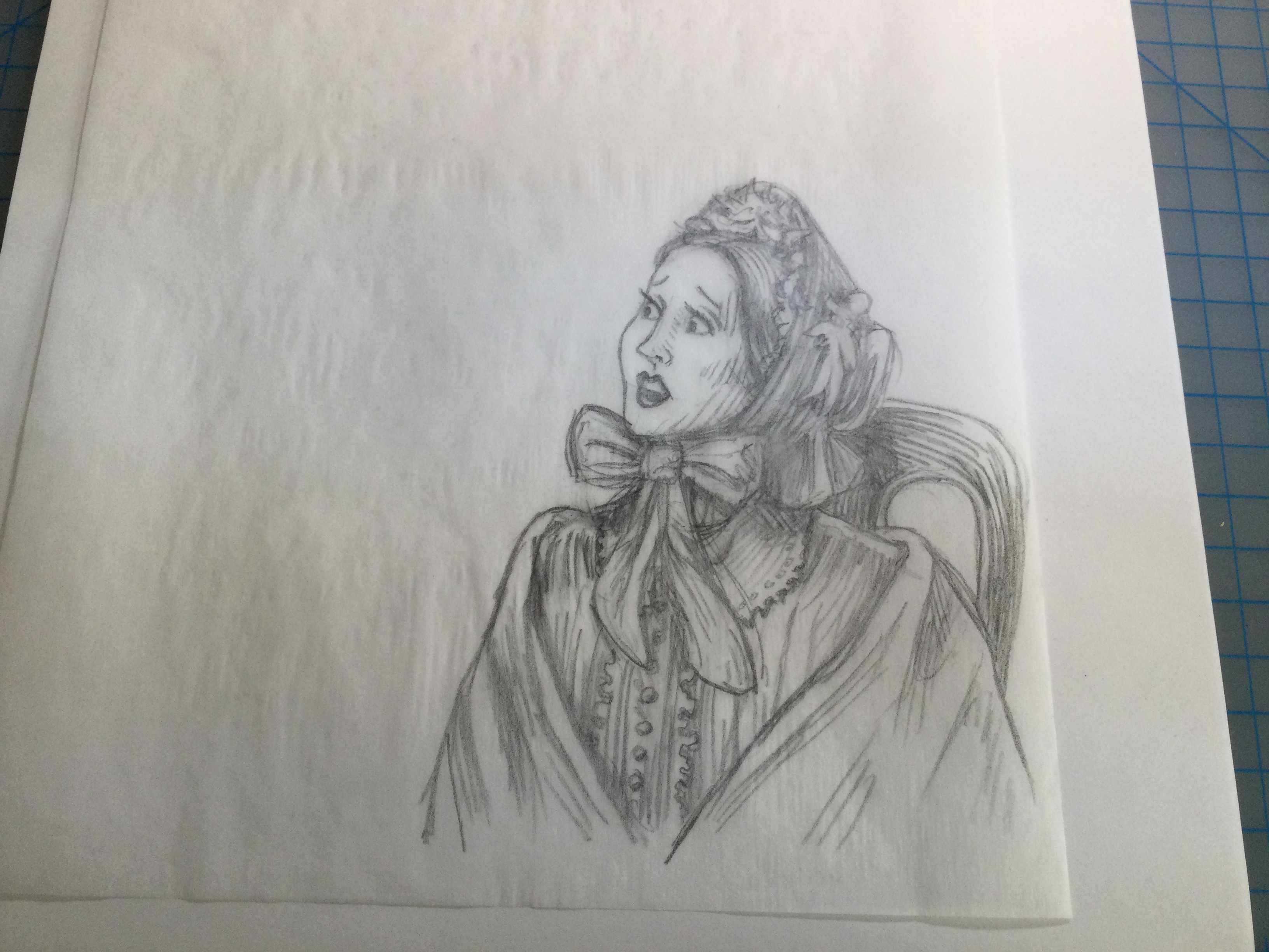 Ada, Esther and Lady Dedlock – Gerry Mooney Illustrating Dickens