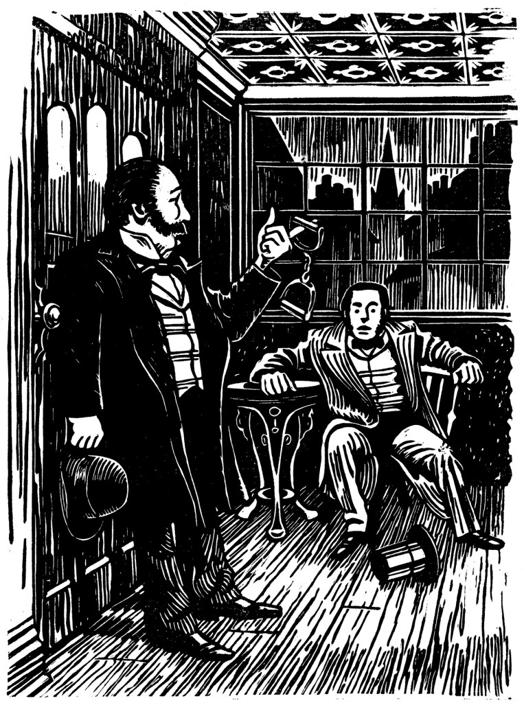 Inspector Bucket – Gerry Mooney Illustrating Dickens