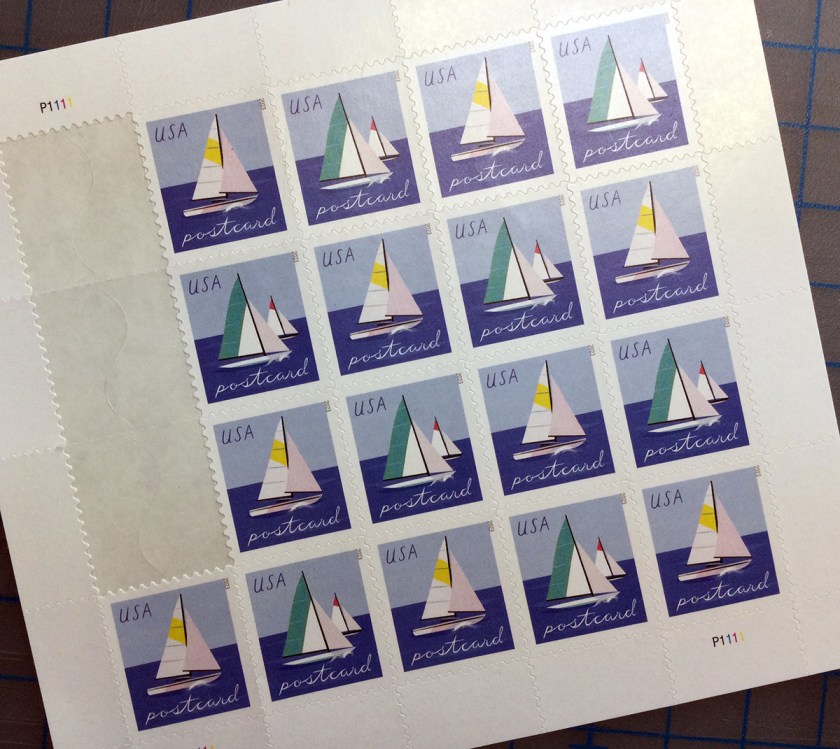 Buying stamps – Gerry Mooney Illustrating Dickens