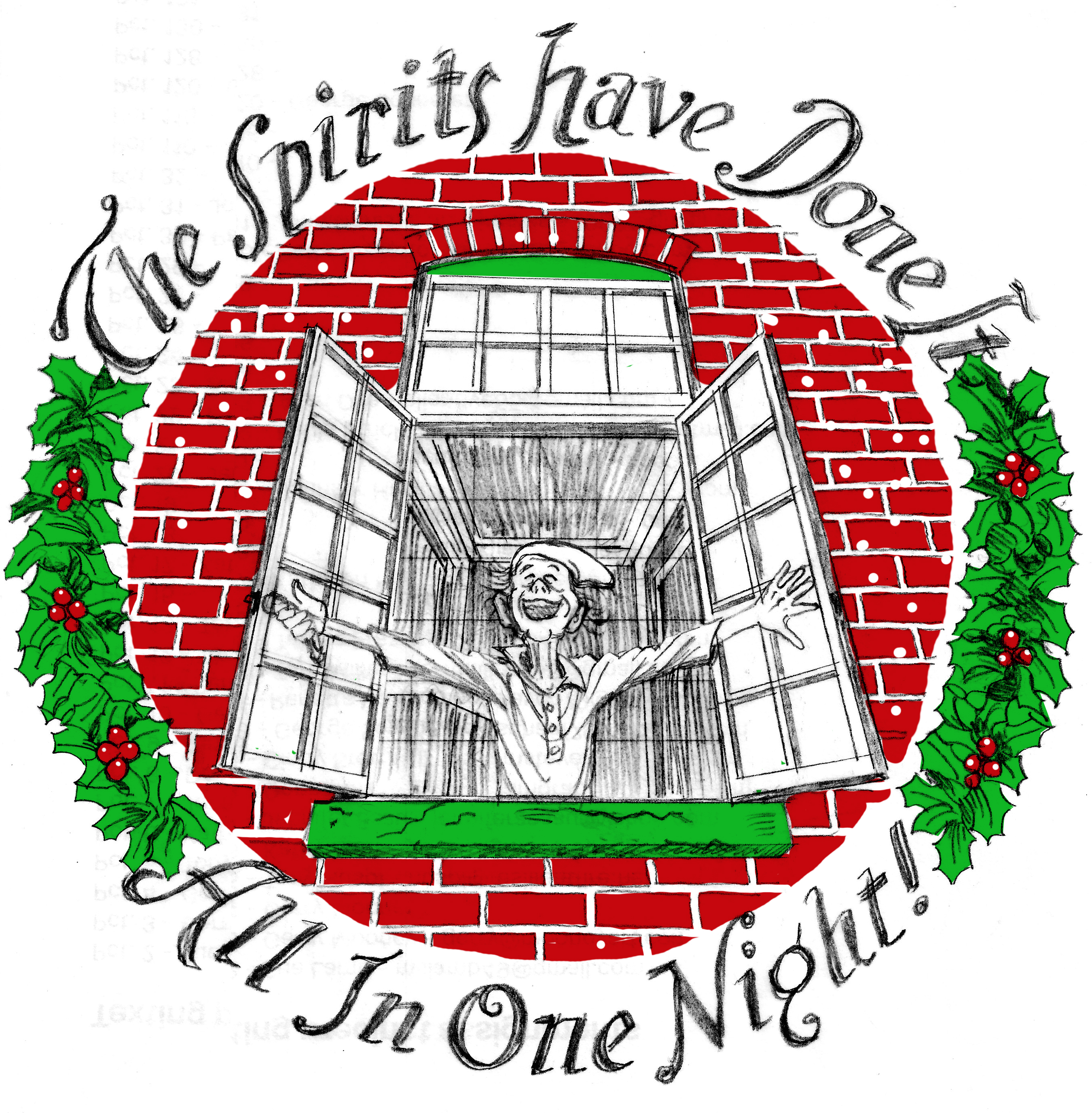 How “A Christmas Carol” Ends – Gerry Mooney Illustrating Dickens